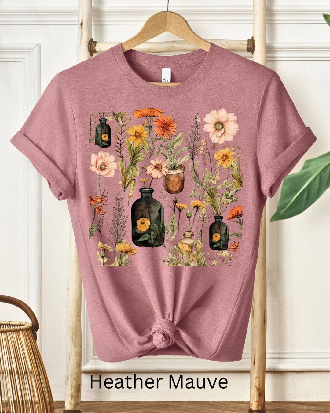 Forest Cor Bohoshirt, Cottagecor Shirt, Wildflower Gifted Shirt ...