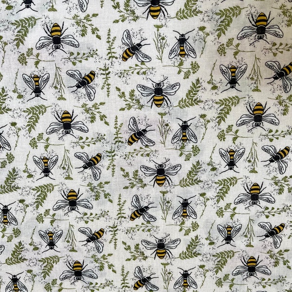 Bees Fabric - Etsy