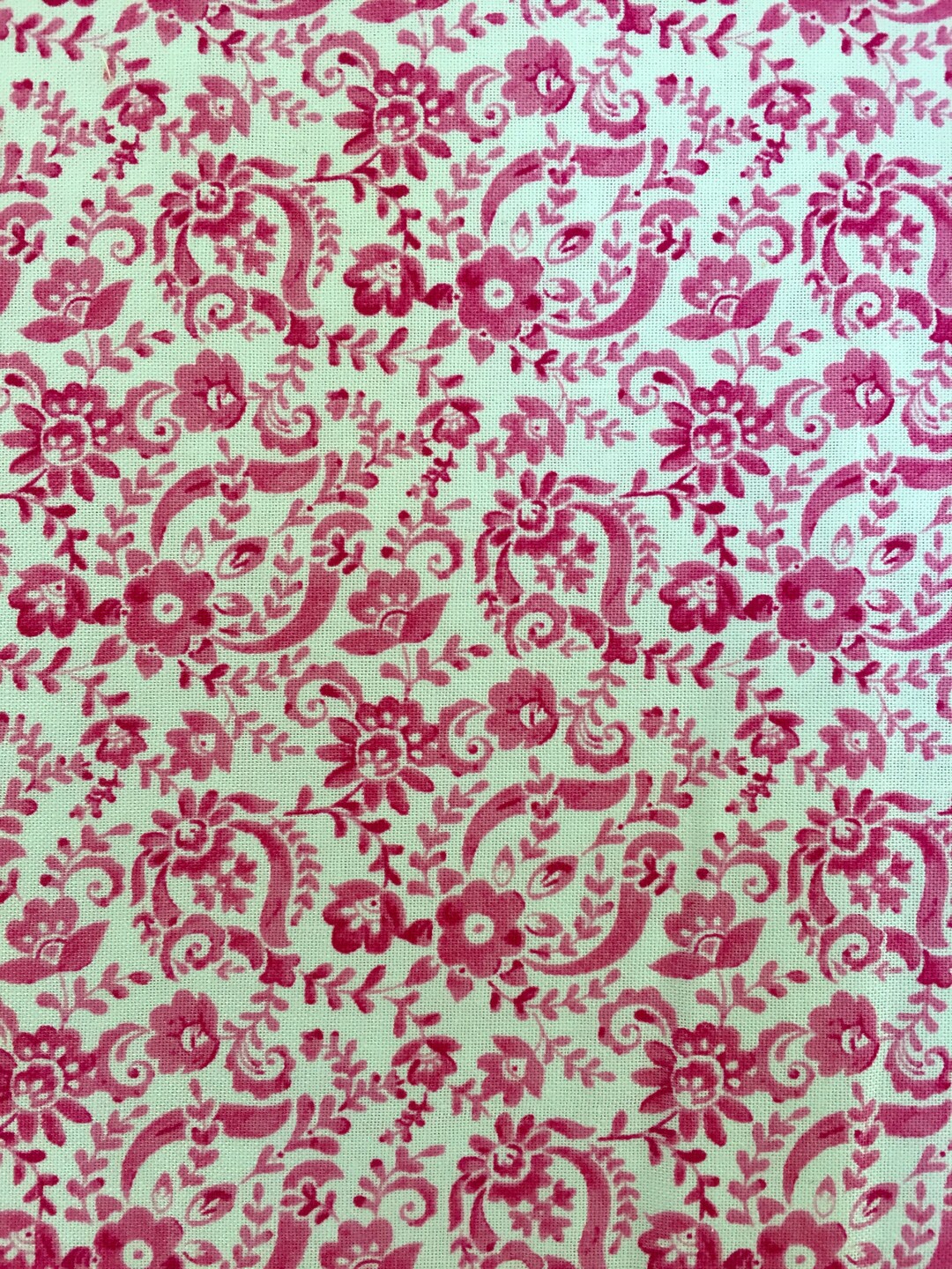 Fabric Fabric by the Yard Sewing Fabric Pink Scroll - Etsy