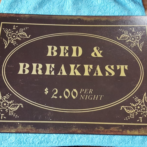 Bed and Breakfast - Etsy