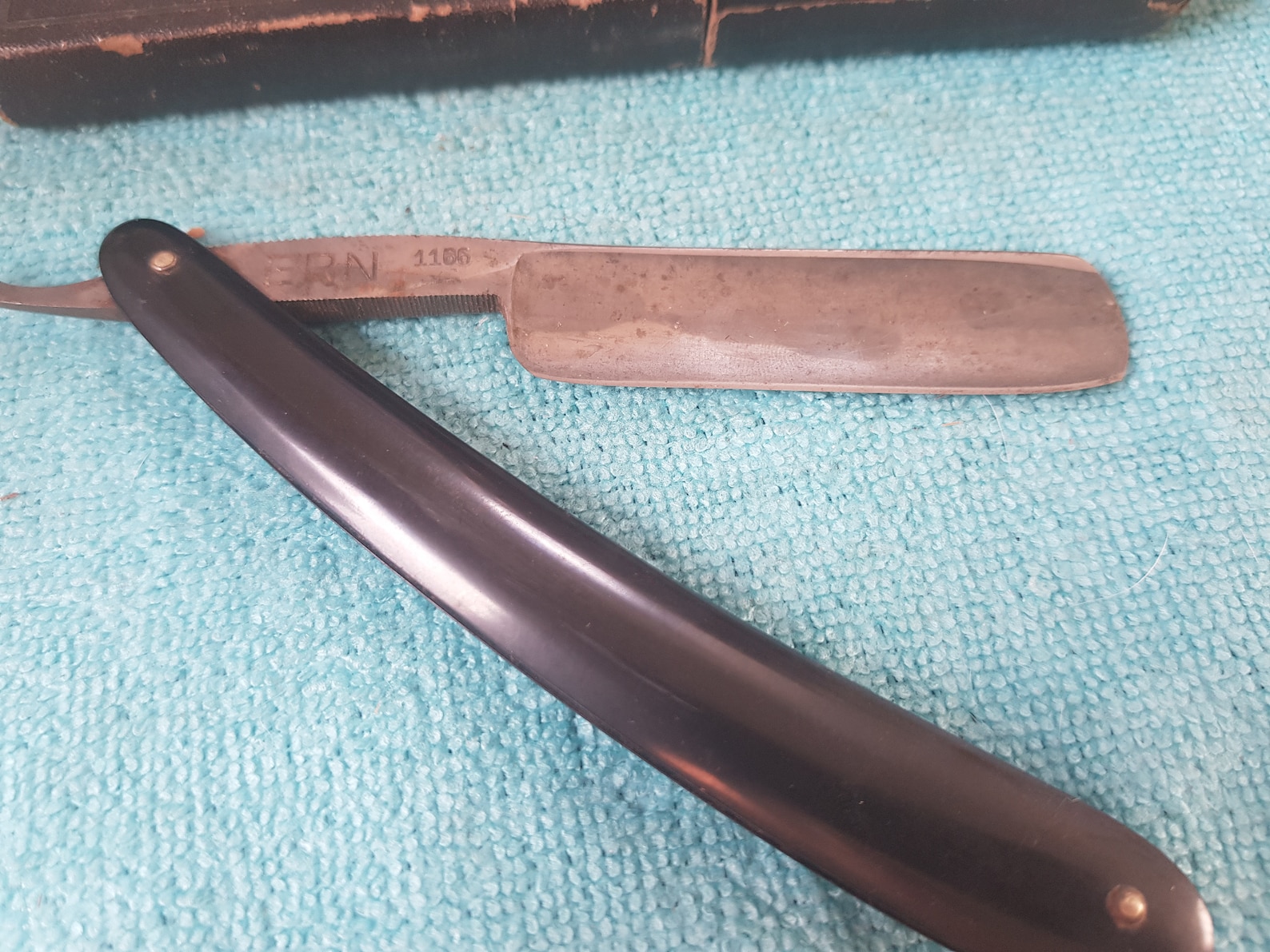 Antique Straight Razor Carl Friedrich Ern Crown & Sword | Etsy