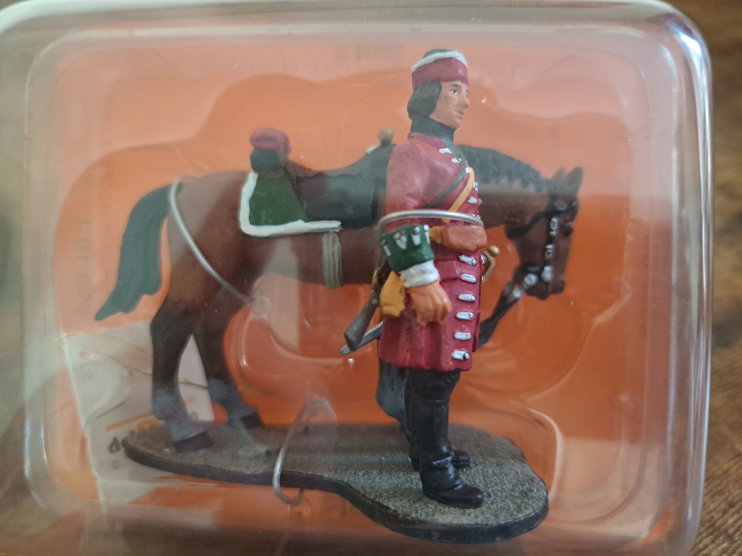 Del Prado , Mounted Figurine, Historical Soldiers on Horseback, Metal ...