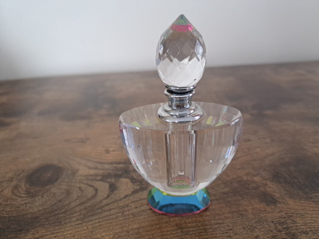 Vintage Perfume Bottle, Glass Perfume Bottle With Dabber - Etsy