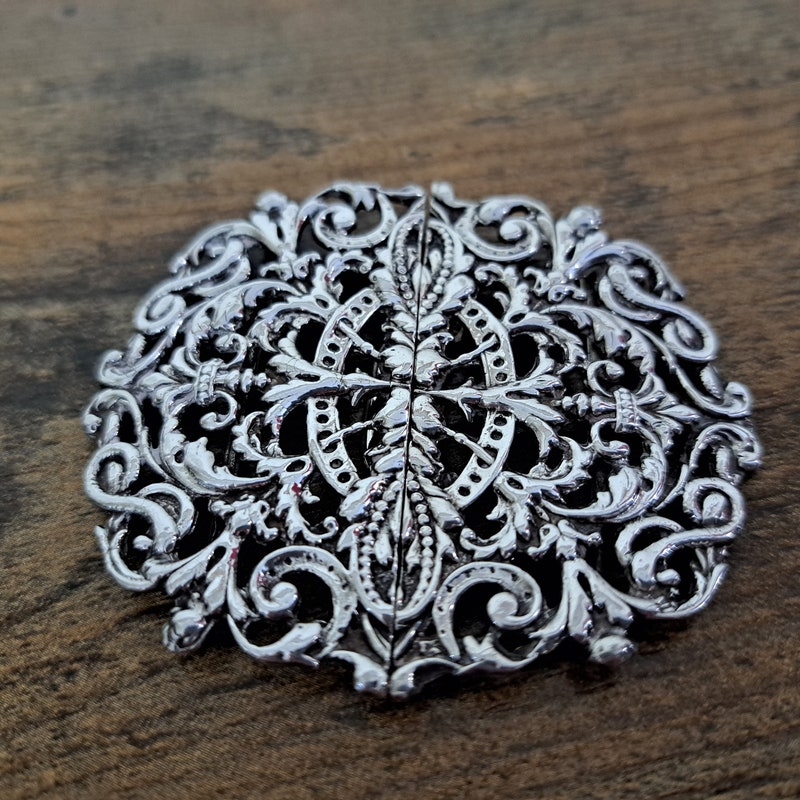 Silver Nurses Buckle - Etsy UK