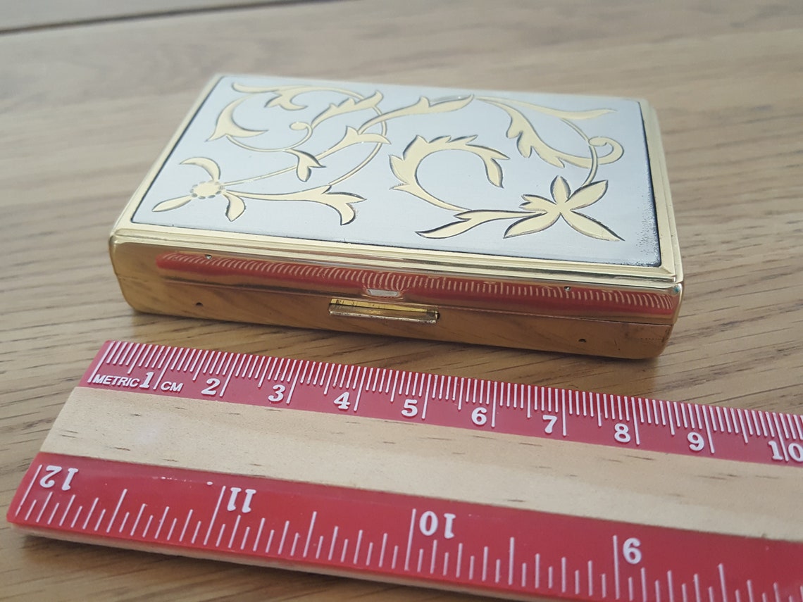 Vintage Clover Musical Powder Compact With Box - Etsy