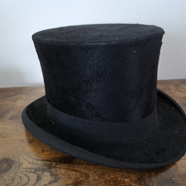 Antique Top Hat - Etsy UK
