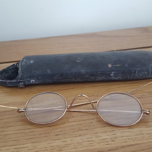 Antique Gold Glasses - Etsy