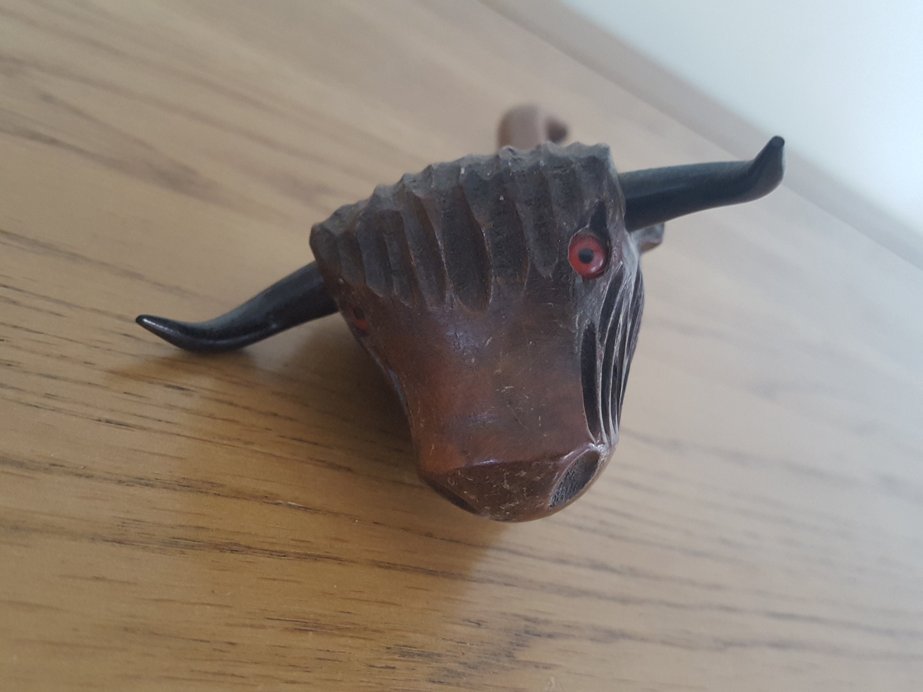 Vintage Bulls Head Smoking Pipe RAOB Buffalo Tobacco Pipe - Etsy