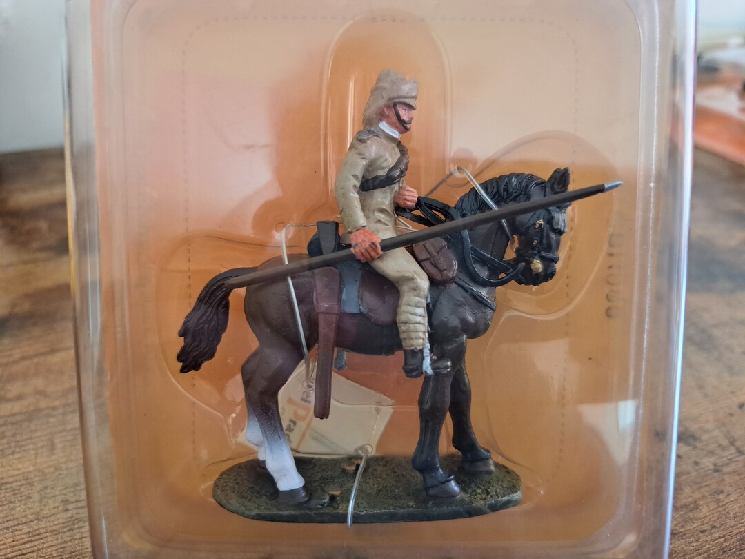 Del Prado , Mounted Figurine, Historical Soldiers on Horseback, Metal ...