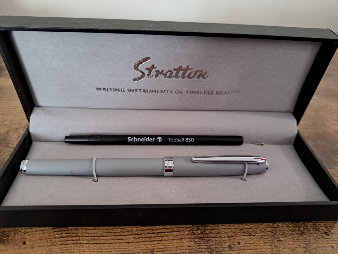 Vintage Stratton Boxed Pen, NOS, Writing, Desk and Office - Etsy