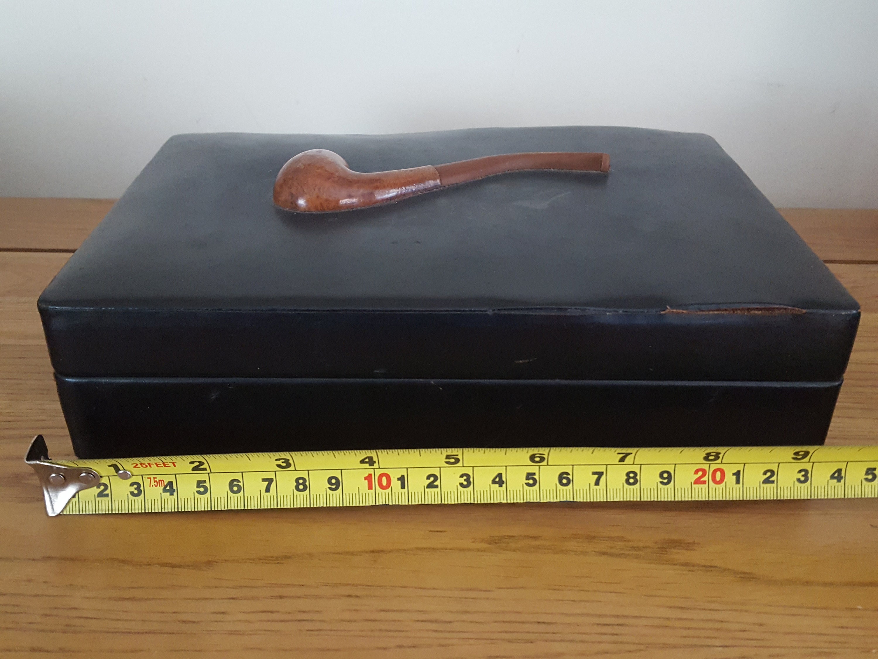 Vintage Smoking Pipe Box Tobacco Pipe Box Compartments for - Etsy