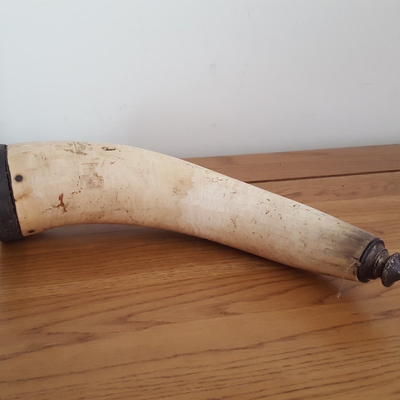 Antique Powder Horn - Etsy