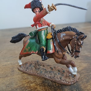 Del Prado , Mounted Figurine, Historical Soldiers on Horseback, Metal ...