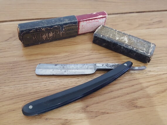 Vintage Kropp Straight Razor Cut Throat Sheffield Razor - Etsy