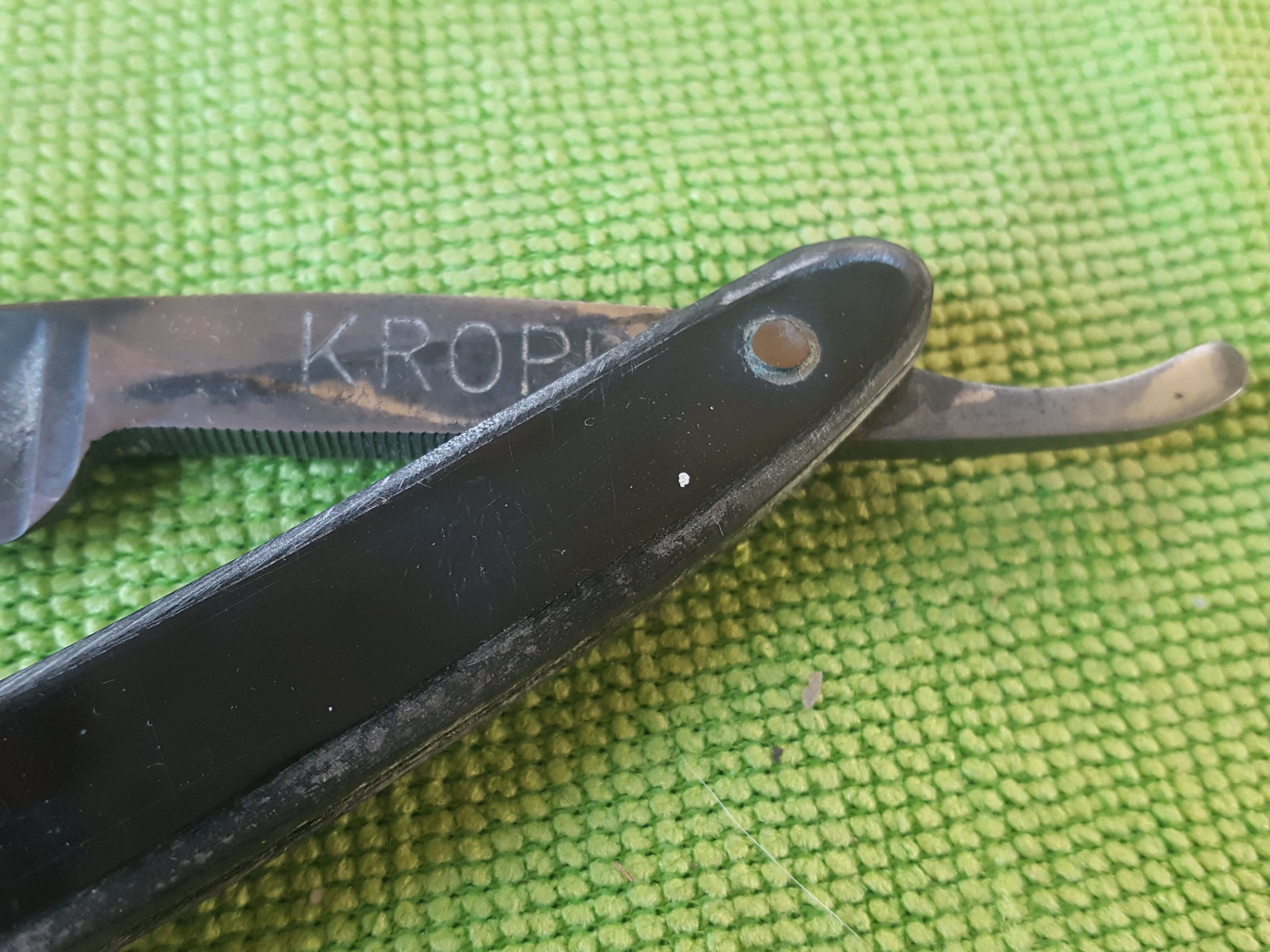 Vintage Kropp Straight Razor Cut Throat Advertising Razor - Etsy