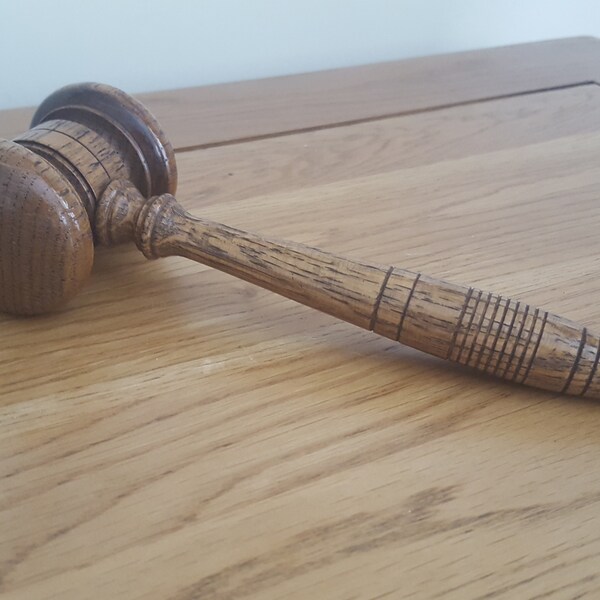 Wooden Gavel - Etsy
