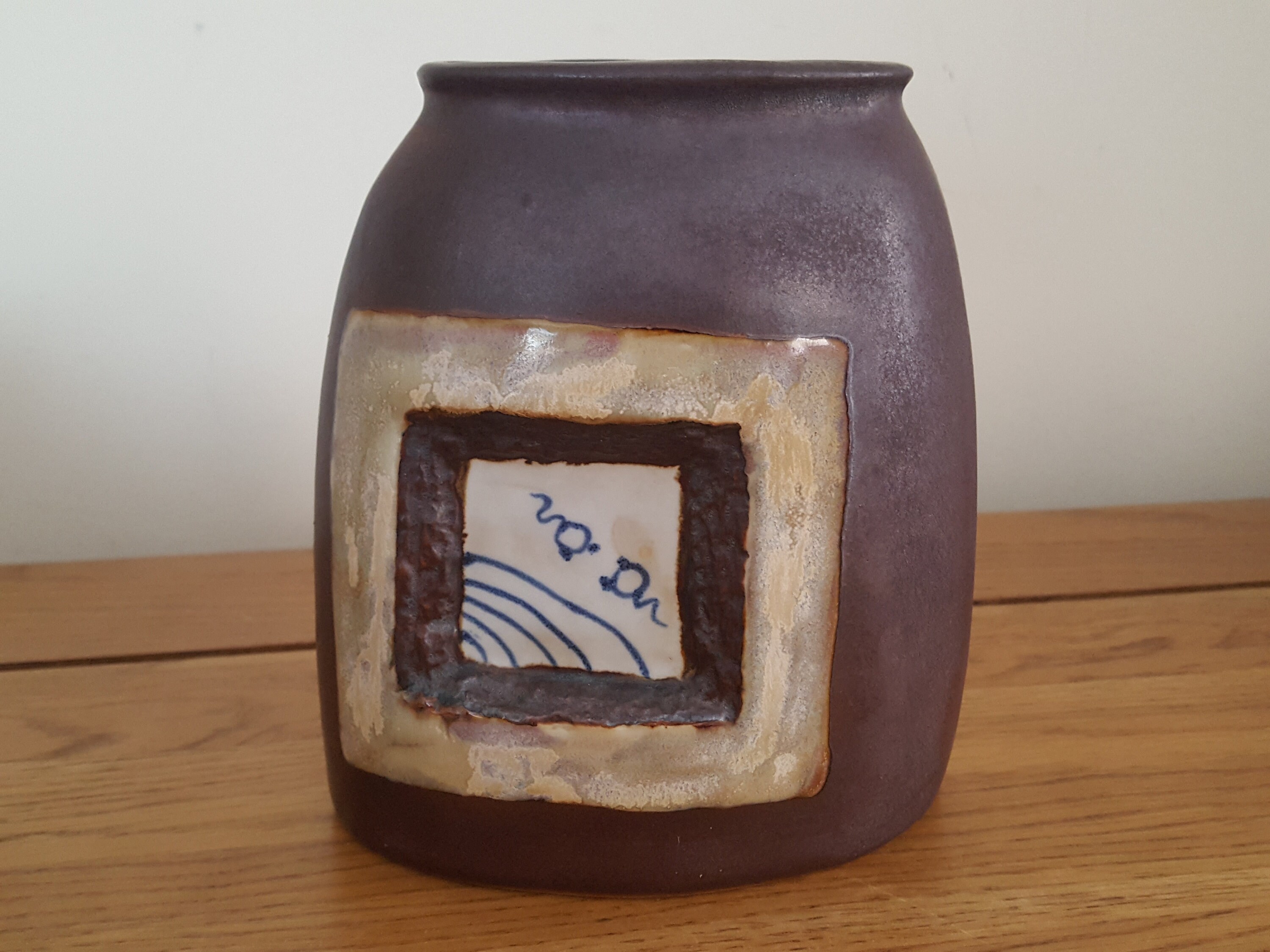 Malaysian Tenmoku Pottery Vase - Etsy