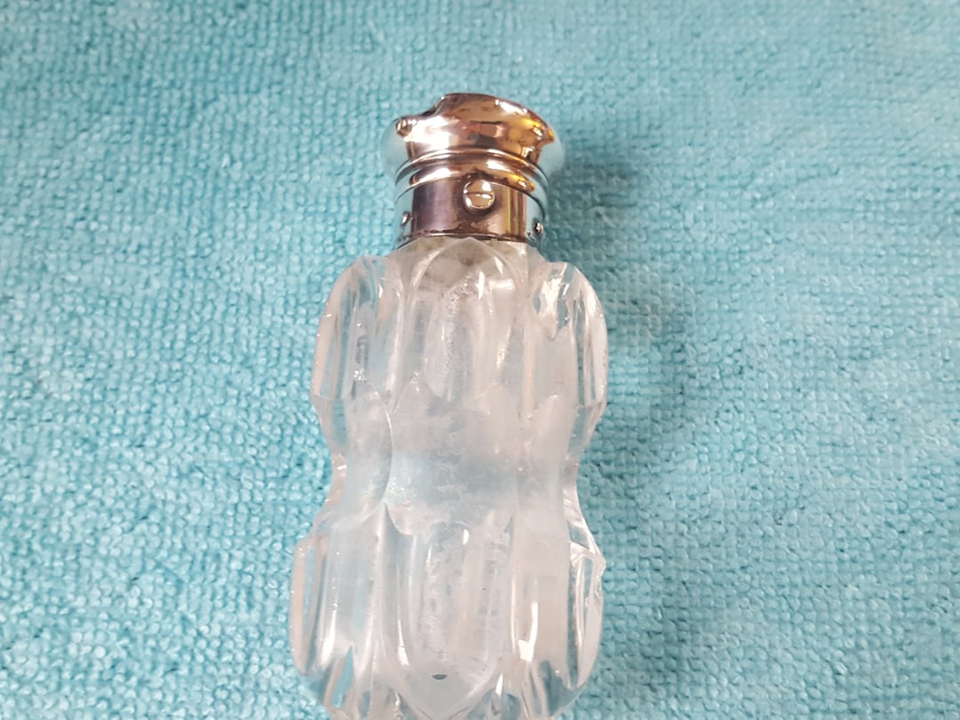 Victorian Silver Topped Smelling Salts Bottle - London 1858 - Etsy