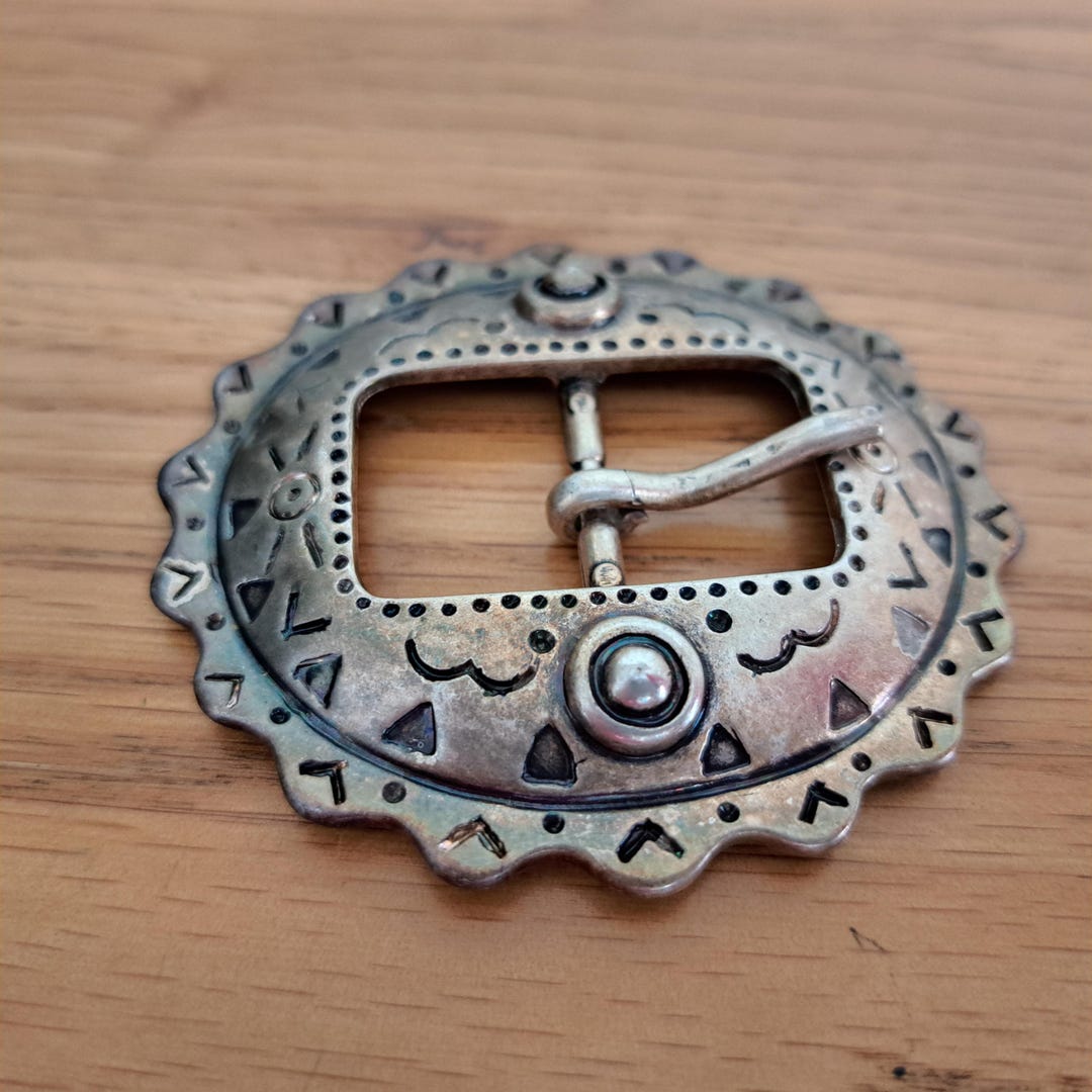 Vintage Belt Buckle - Etsy