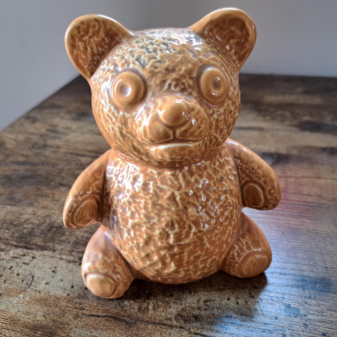 Vintage Sylvac Teddy Bear 5104 , Money Box - Etsy