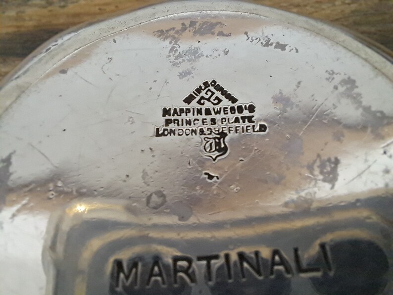 Antique Mappin & Webb's Princes Plate Martinali Bowl - Etsy