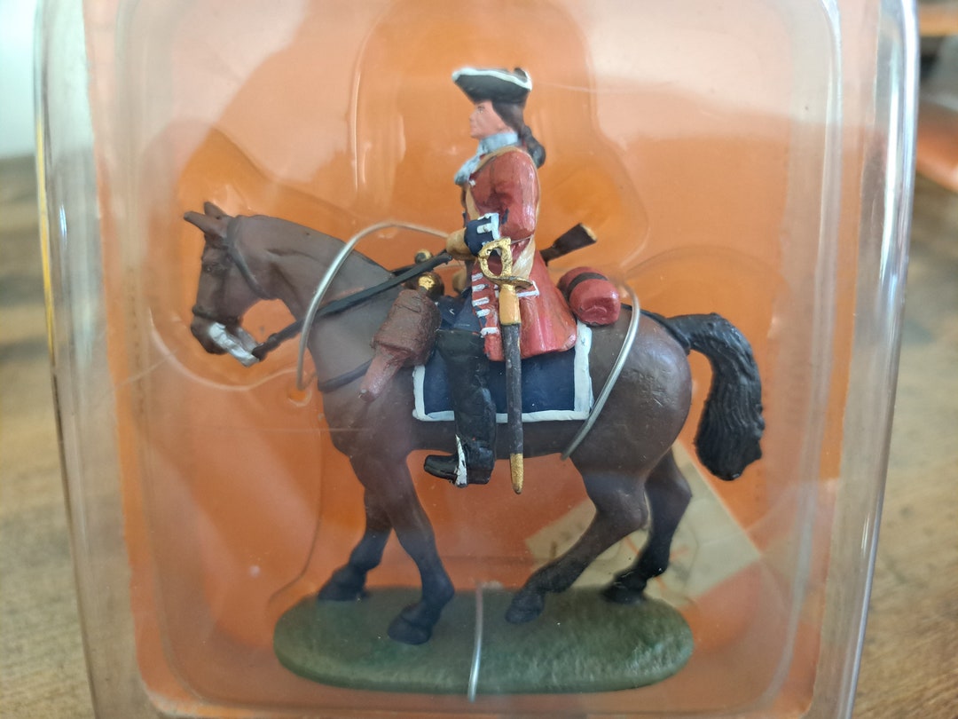 Del Prado , Mounted Figurine, Historical Soldiers on Horseback, Metal ...