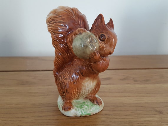 Vintage Beswick Squirrel Nutkin Beatrix Potter Ceramic - Etsy