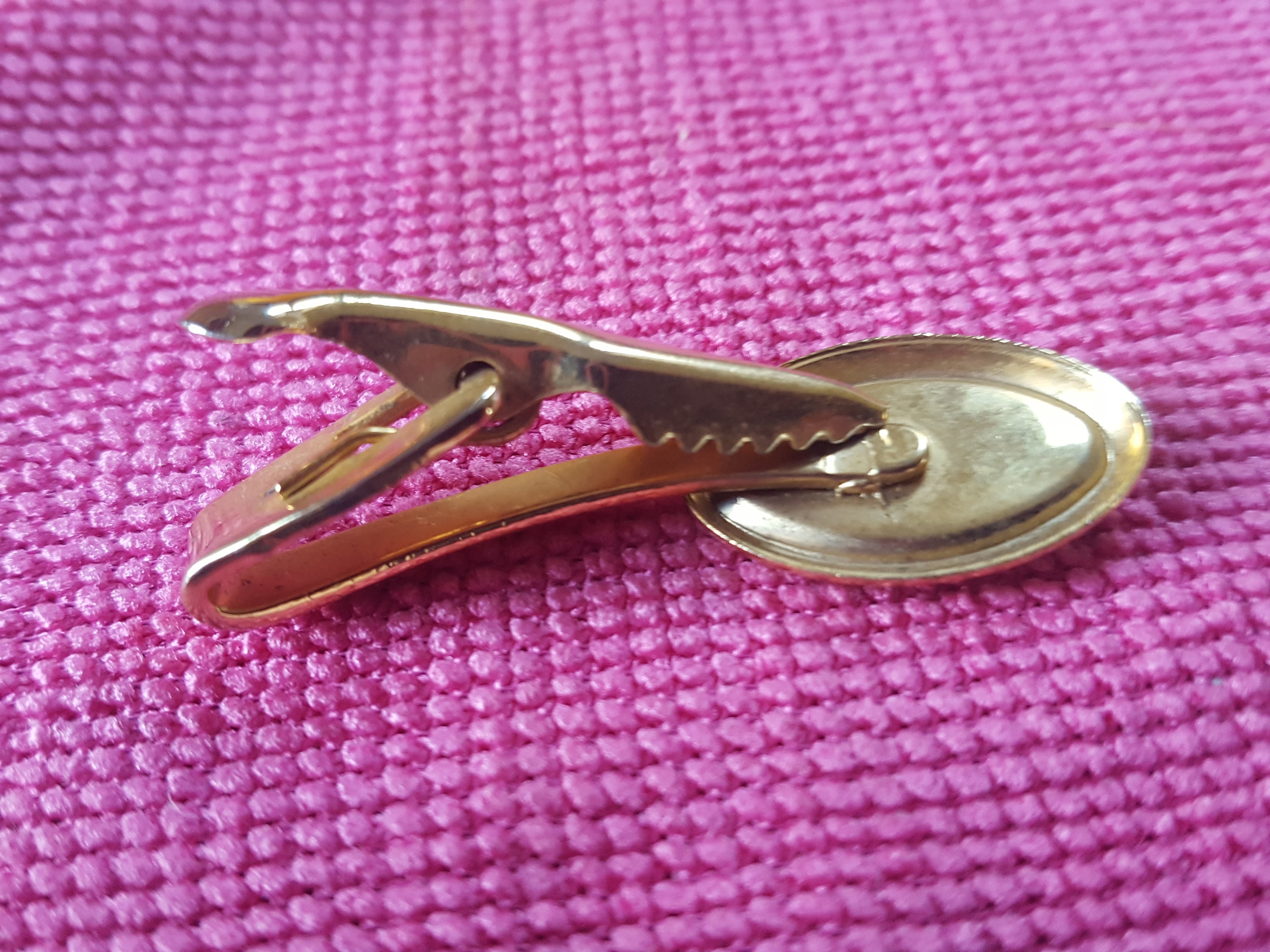 Vintage Tie Clip Initial T Tie pin formal wear Wedding | Etsy
