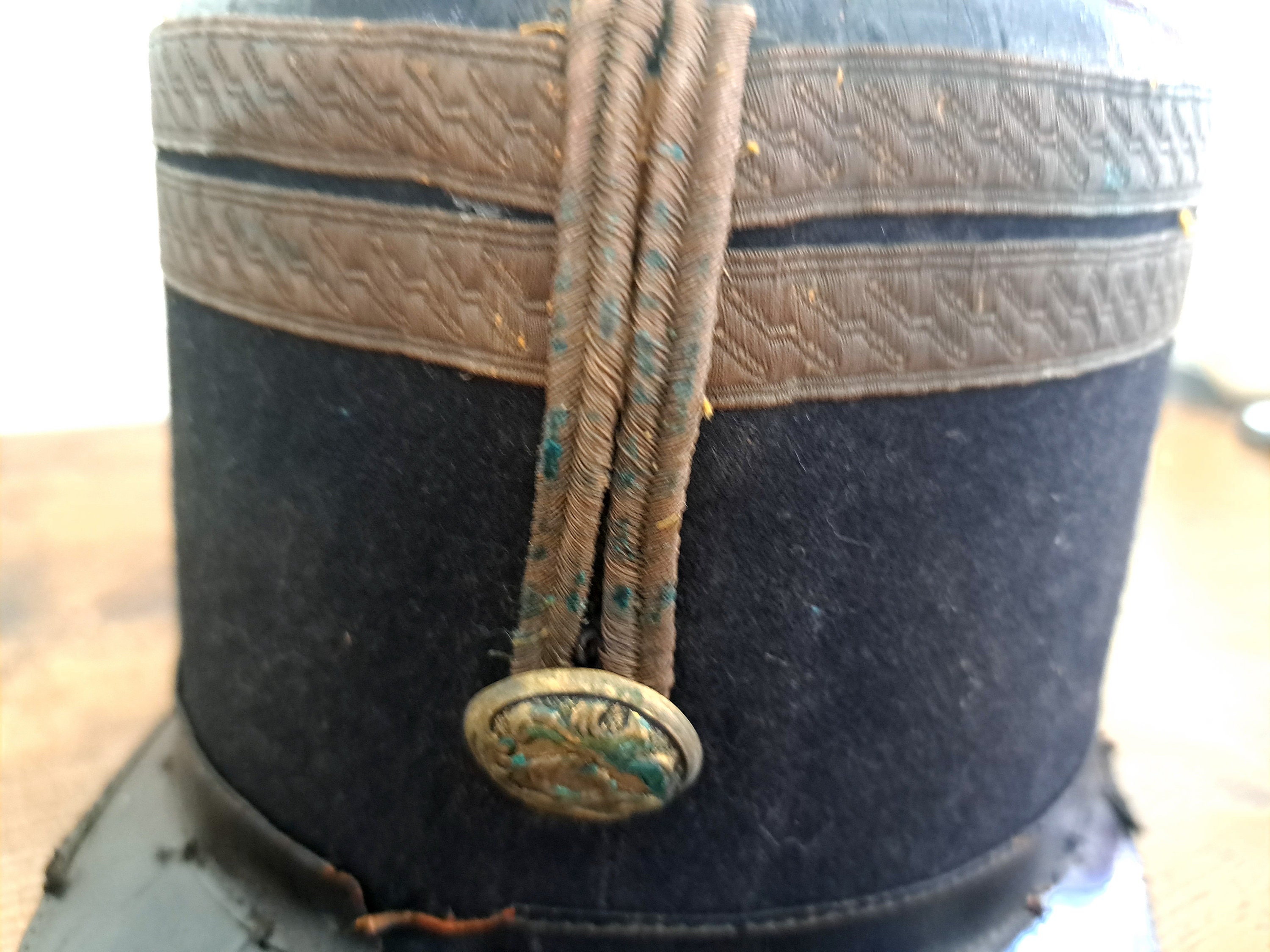 Antique Kepi Hat French Military Cap - Etsy
