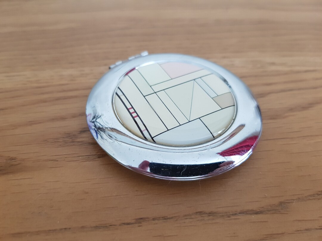 Vintage Double Mirror, Handbag Mirror, Compact Mirror, Ladies Vanity ...