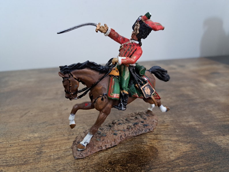 Del Prado , Mounted Figurine, Historical Soldiers on Horseback, Metal ...