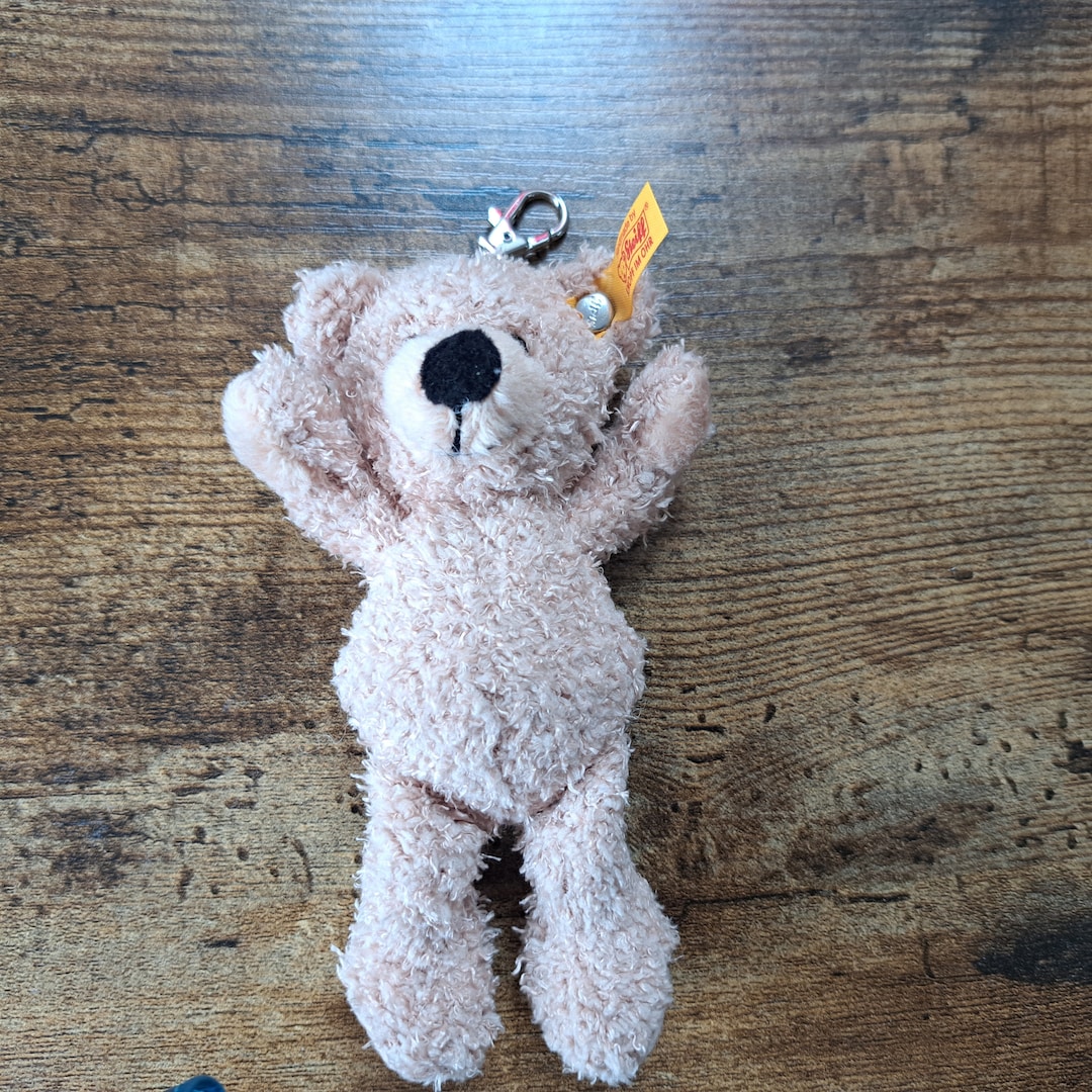 Vintage Steiff Teddy Bear, 111600 Keyring, German Soft Toy - Etsy