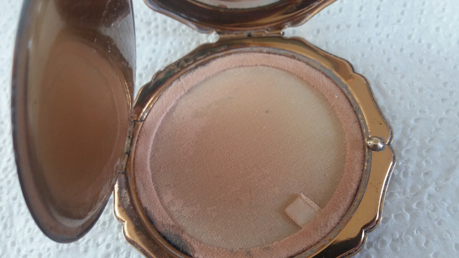 Vintage Stratton Powder Compact Enamelled Compact Gold | Etsy