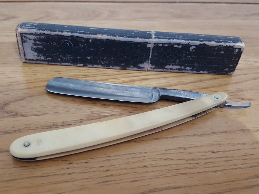 Vintage Straight Razor, P L Schmidt, German Made, Cut Throat, Wet Shave ...