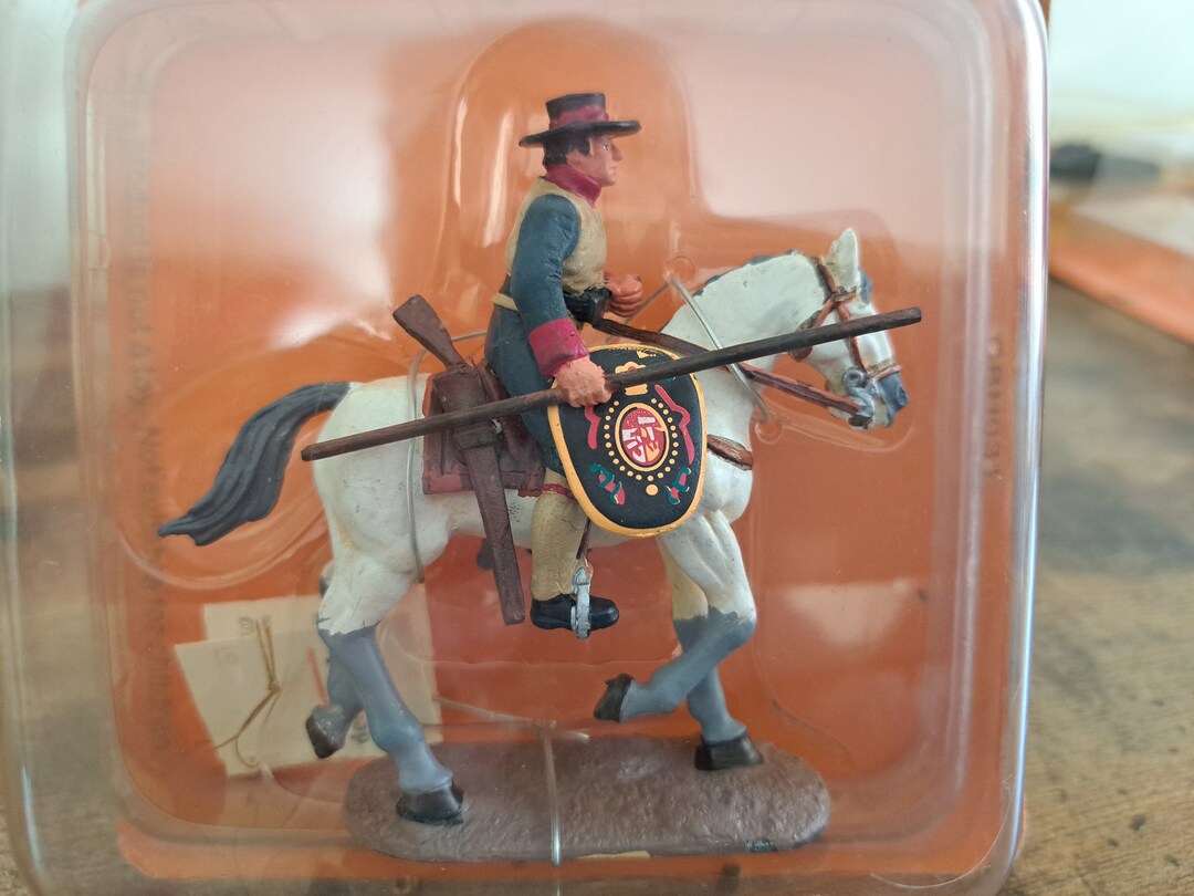 Del Prado , Mounted Figurine, Historical Soldiers on Horseback, Metal ...