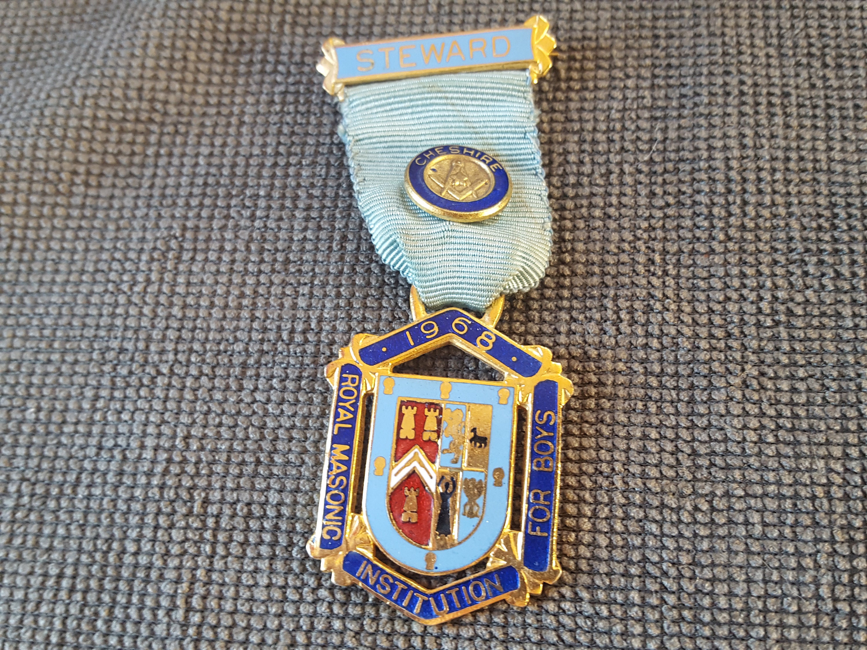 Collectibles Steward Badge and Ribbon Spencer & Co Royal Masonic ...