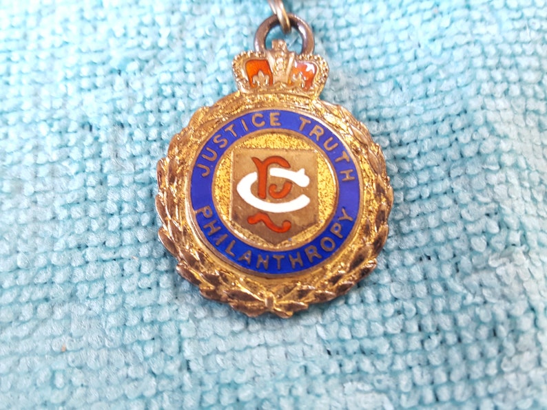 Vintage Silver RAOB Masonic Badge With Ribbon Assayed | Etsy