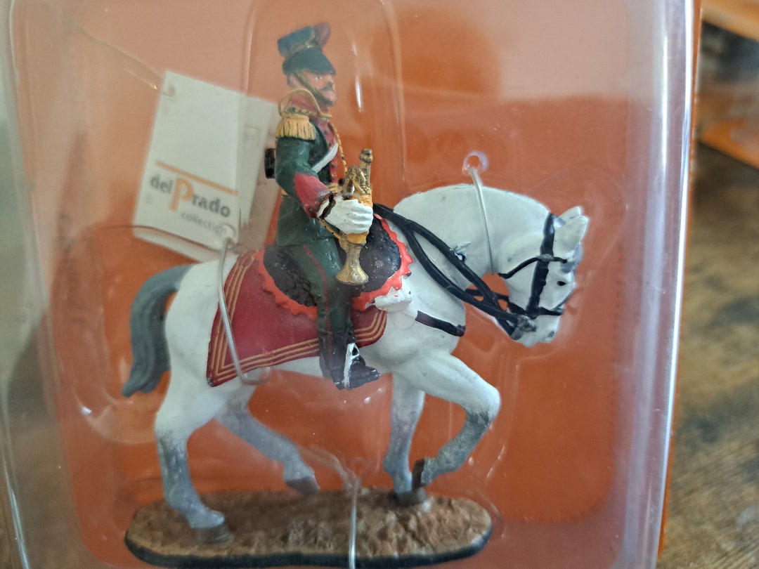 Del Prado , Mounted Figurine, Historical Soldiers on Horseback, Metal ...