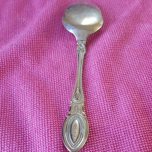 Antique Joseph Rodgers Silver Plate Spoon: Art Nouveau Petit Fours ...