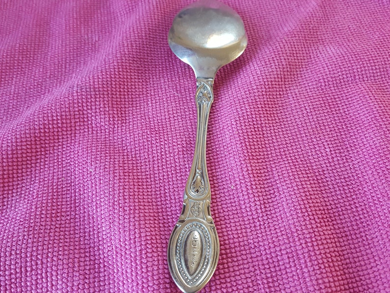 Antique Joseph Rodgers Silver Plate Preserve Spoon Flat | Etsy