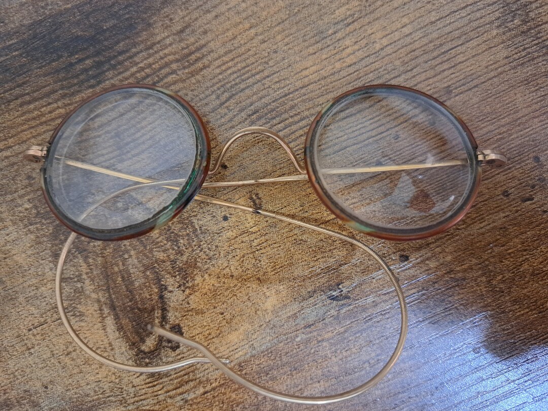 Antique Tortoiseshell Gilt Glasses, Vintage Spectacles, Eye Glasses ...