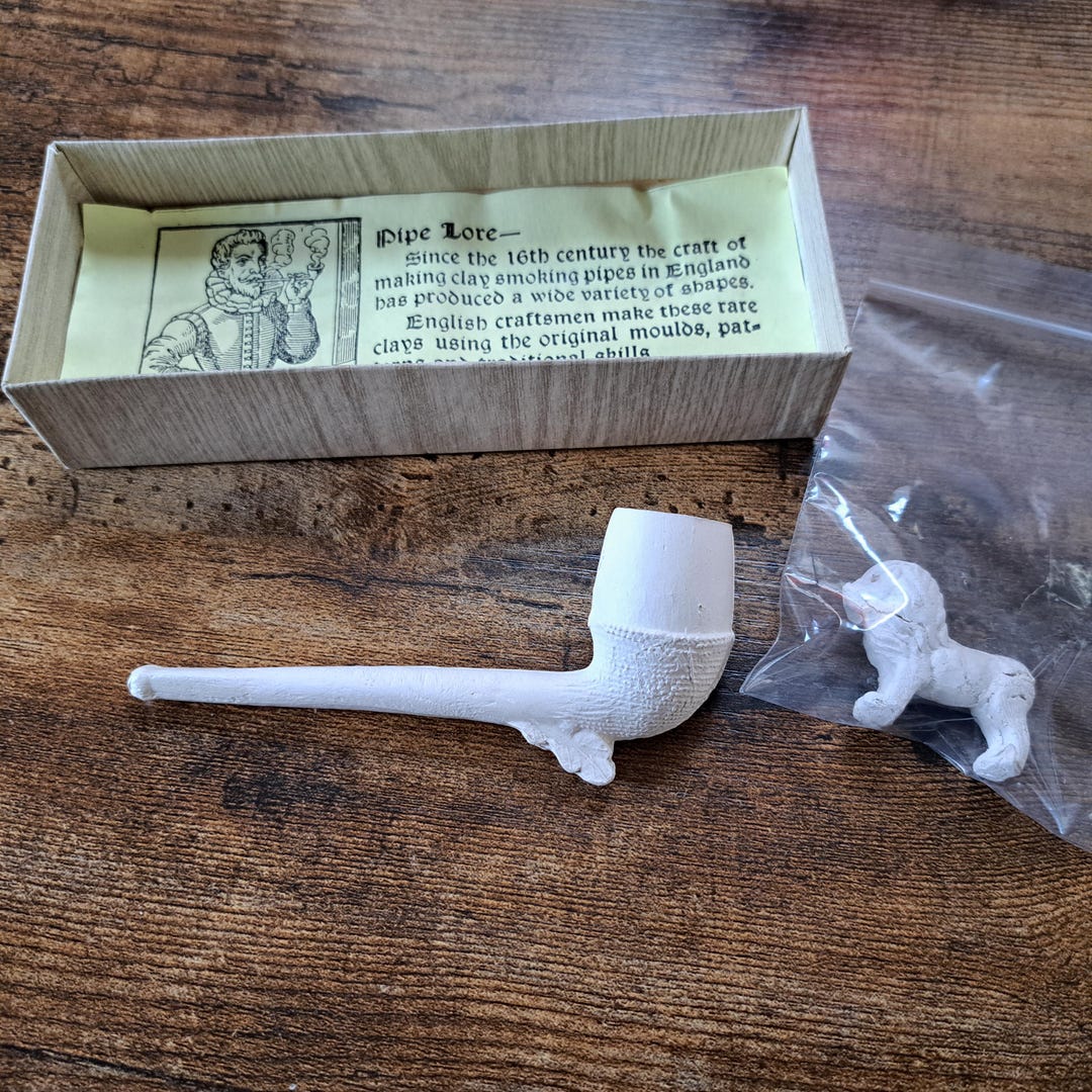 Reproduction Clay Smokers Pipe, Clay Pipe, Tobacco Pipe, Acorn - Etsy
