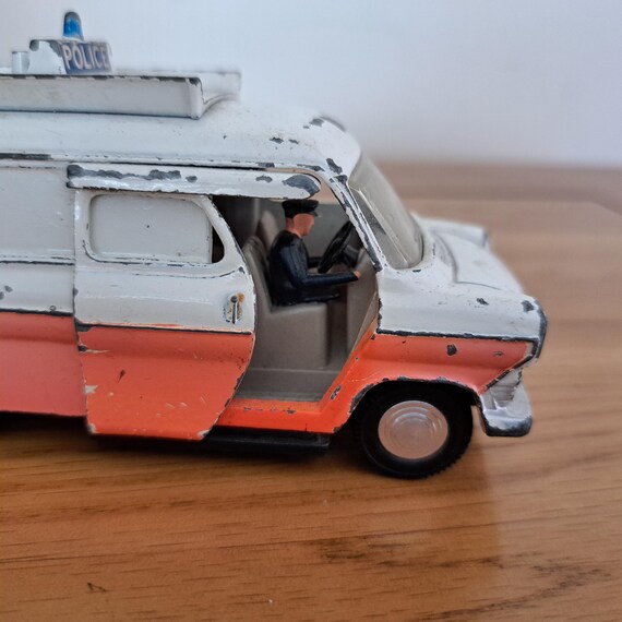 Vintage Dinky Diecast Police Ford Transit, Play Worn,… - Gem
