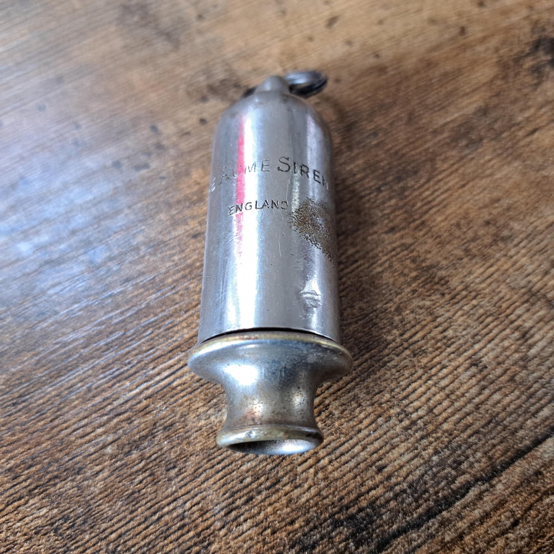 Vintage Acme Siren Whistle, Metal Whistle - Etsy