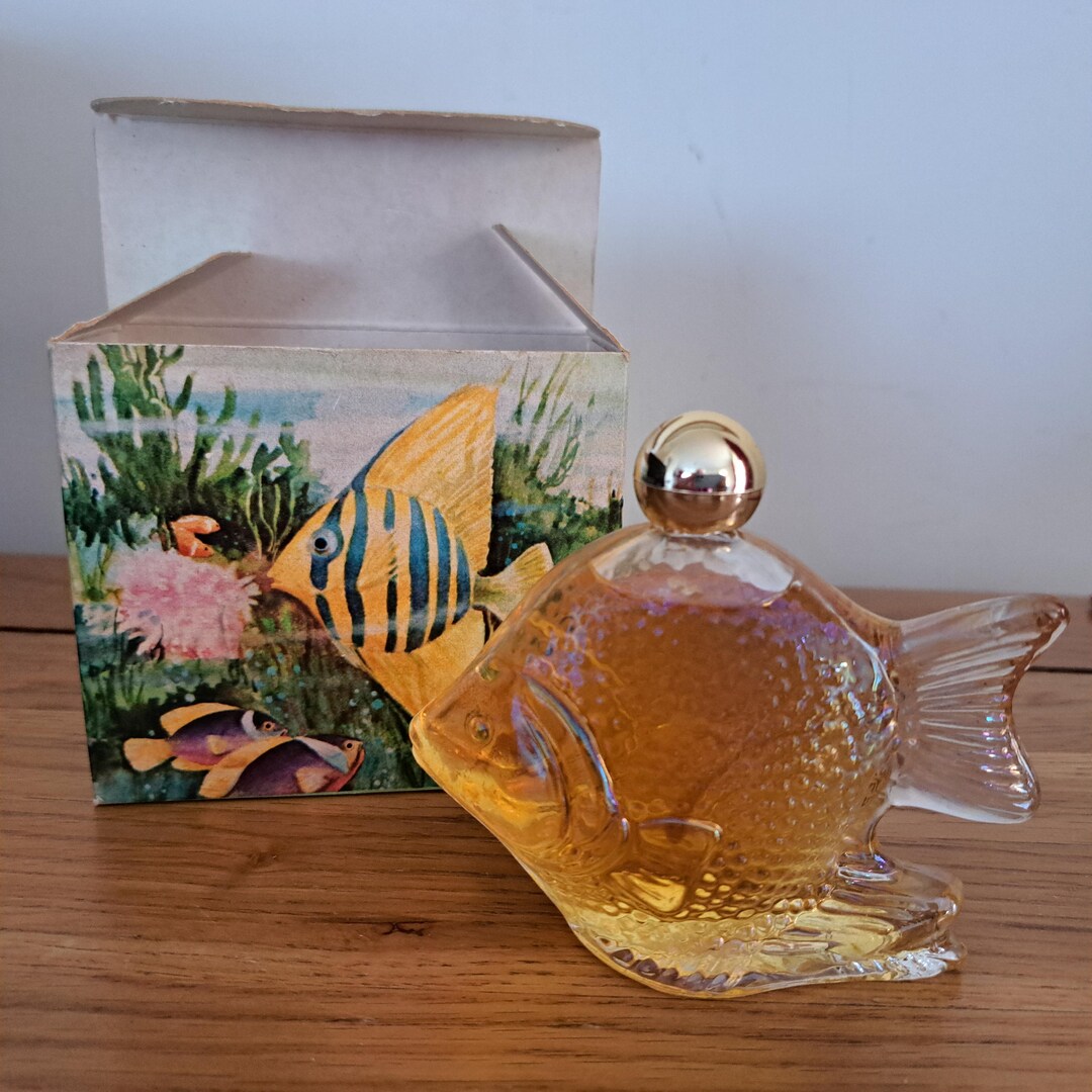 Vintage Avon Perfume Bottle, Moonwind, Enchanted Isles, Eau De Cologne ...