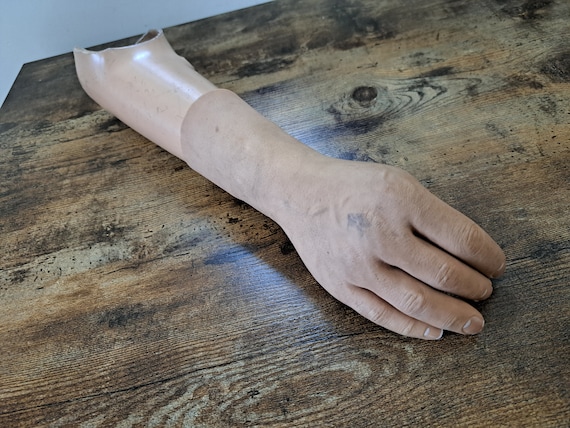 Vintage Prosthetic Arm from the 1940s, Medical, prop - Gem