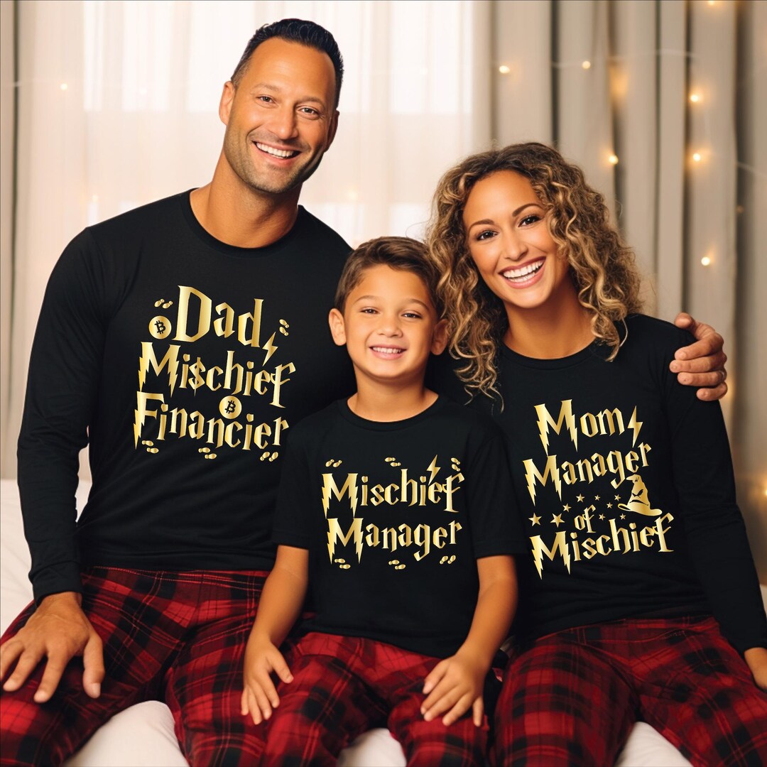 Mischief Crew Long Sleeve Shirts, Family Matching Shirts, Wizard Shirts ...