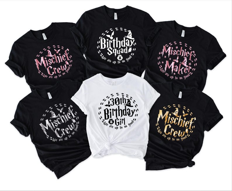 Wizard Bachelorette Party Shirt, Witch of Honor Shirts, Mischief Crew ...