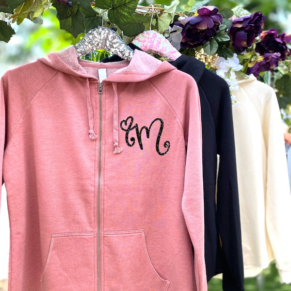 Monogram Hood - Etsy