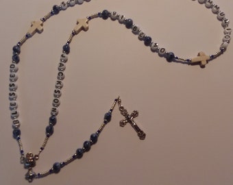 Customized First Holy Communion Rosary - Etsy